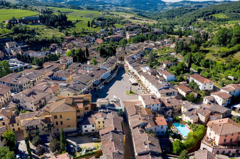 Greve in Chianti, Tuscany, vacation centre the Chianti Classico region